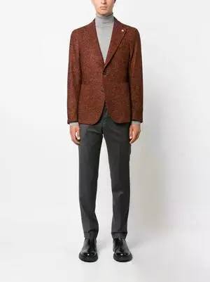 PT TORINO Mid-rise Tailored Trousers