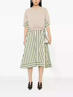 3.1 Phillip Lim Striped Combo Dress
