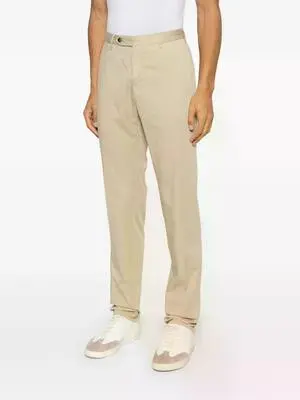 PT TORINO Tapered Chino Trousers - Neutrals