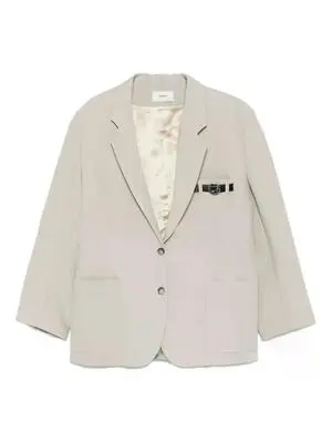 Coperni Belted Jacket - Neutrals
