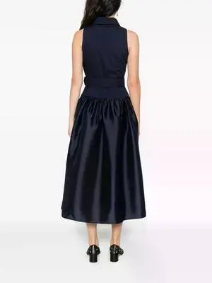 SELF-PORTRAIT Belted A-line Dress