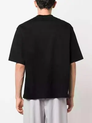 LANVIN Logo-appliqué Cotton T-shirt