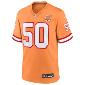 Nike Vita Vea Tampa Bay Buccaneers 50th Anniversary Nfl Game Jersey - Orange