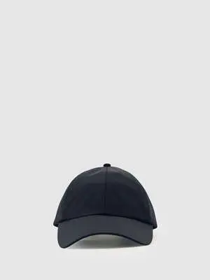 REISS Brogan Embroidered Logo Baseball Cap - Navy