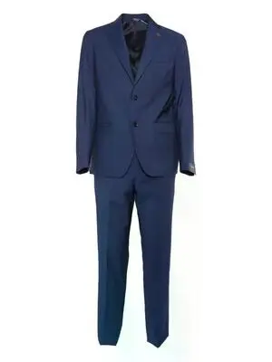 BRERA Single-breasted Patch-pocket Suit