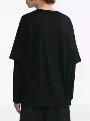 Simone Rocha Ruffle-pocket Layered T-shirt