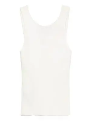 3.1 Phillip Lim Compact Ribbed Tank Top - Ivoryiv122