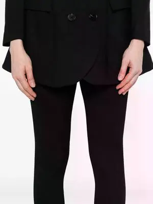 SELF-PORTRAIT Belted Knit Trousers