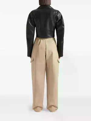 Givenchy Cropped Leather Jacket
