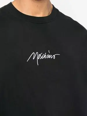 Moschino Crew-neck Sweatshirt With Logo