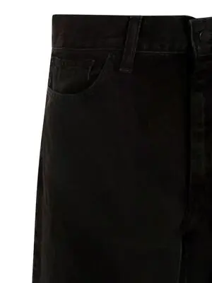 Carhartt Work In Progress Brandon Stonewashed Trousers - Black