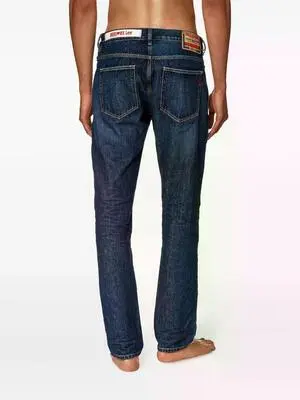 DIESEL® Oves Two-tone Mid-rise Jeans