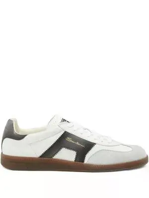 Santoni Leather Sneakers