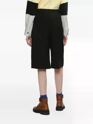 ENFOLD Elastic-waist Wool Shorts