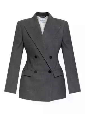 Givenchy Double-breasted Blazer - Grey