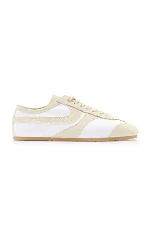 Dries Van Noten Leather Sneakers - White