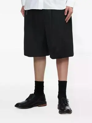 Simone Rocha Pleated Belted Shorts