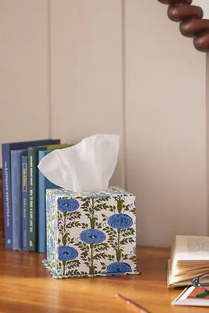INNER CHILD Scallop Printed Tissue Box Araminta