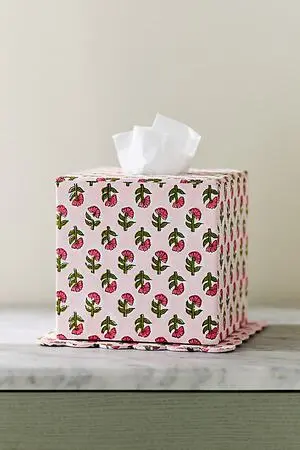 INNER CHILD Scallop Printed Tissue Box Bloom Boom