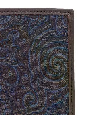 Etro Paisley-pattern Leather Wallet