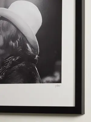 SONIC EDITIONS Framed 1967 Brian Jones Print, 16" X 20&quot