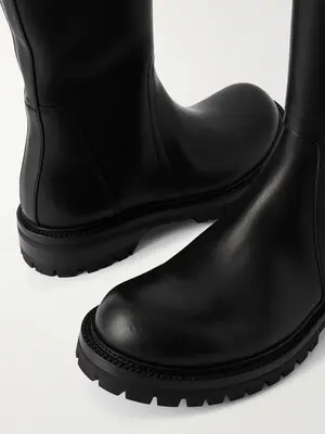 Rick Owens Groppone Leather Boots