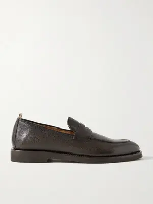 Officine Creative Opera Flexi 101 Deerskin Penny Loafers - Brown