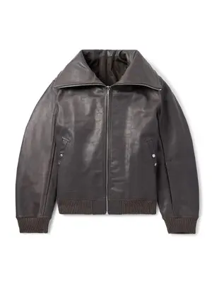 Rick Owens Leather Jackets For Men