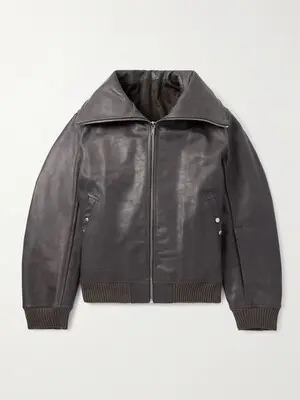 Rick Owens Blixa Leather Jacket