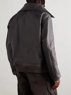 Rick Owens Blixa Leather Jacket