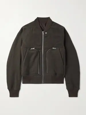Rick Owens Bauhaus Virgin Wool-felt Jacket - Green