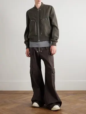 Rick Owens Bauhaus Virgin Wool-felt Jacket - Green