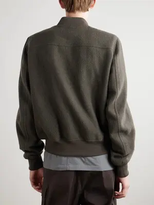 Rick Owens Bauhaus Virgin Wool-felt Jacket - Green