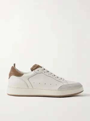Officine Creative The Answer 001 Leather Sneakers - White