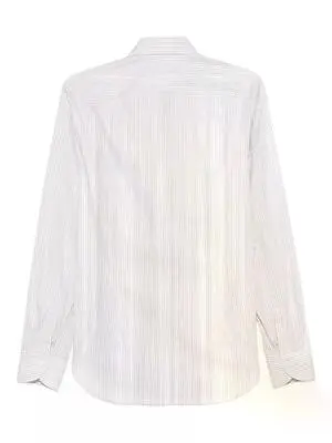 Canali Striped Cotton Shirt