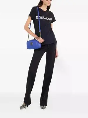 Roberto Cavalli Monogram Snake Jeans