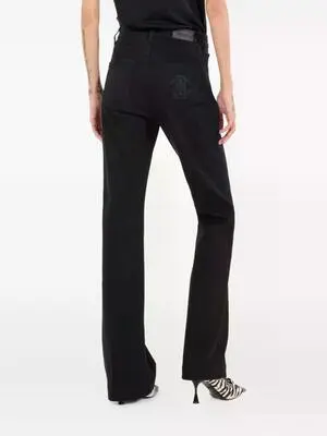 Roberto Cavalli Monogram Snake Jeans