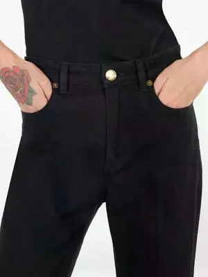 Roberto Cavalli Monogram Snake Jeans