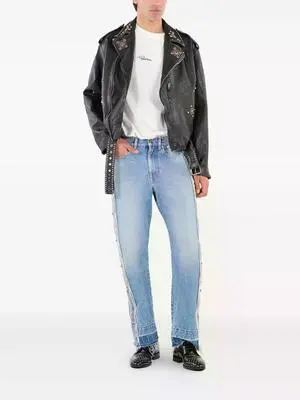 Roberto Cavalli Stud-embellished Jeans