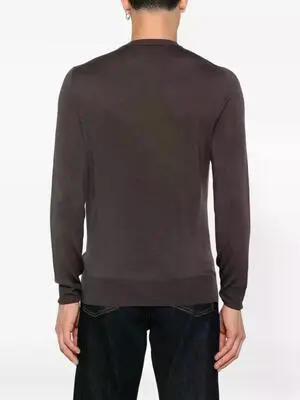 Canali Crew-neck Wool Sweater