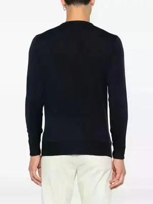 Canali Crew-neck Wool Sweater