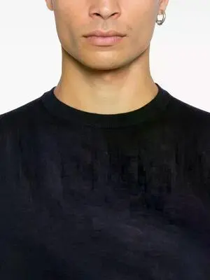 Canali Crew-neck Wool Sweater