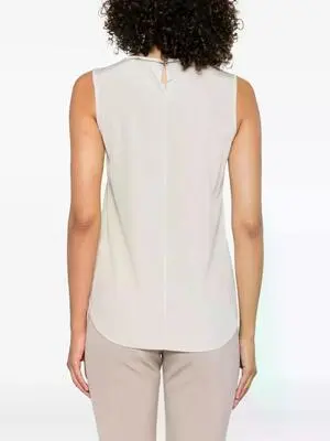 Peserico Embellished Sleeveless Top