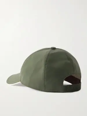 Loro Piana Logo-embroidered Storm System® Baseball Cap - Green