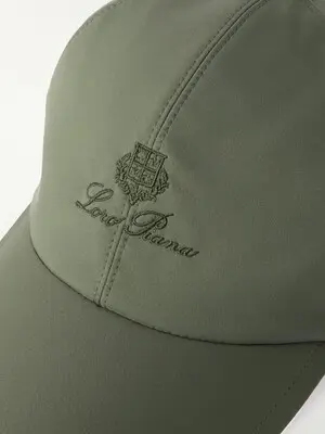 Loro Piana Logo-embroidered Storm System® Baseball Cap - Green