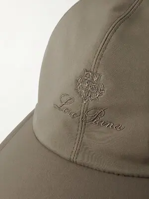 Loro Piana Logo-embroidered Storm System® Baseball Cap - Neutrals