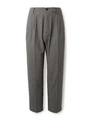 Massimo Alba Box Pleat Pants For Men