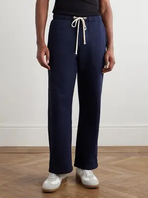 LES TIEN Heavyweight Structured-fleece Cotton-jersey Sweatpants