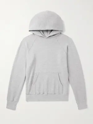 LES TIEN Cotton-jersey Raglan Hoodie