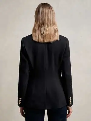 REISS Wynn Textured Wool-blend Blazer